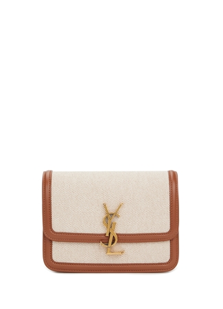 Kadın Small Selforino Bej Logolu Deri Omuz Çantası EU Kadın Small Selforino Bej Logolu Deri Omuz Çantası EU