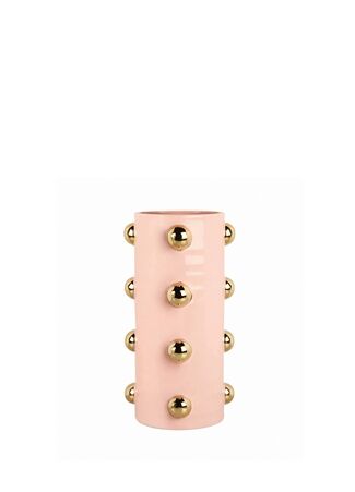 Room Diaries Somon Troklu Seramik Vazo Çok Renkli