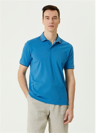 Z Zegna Erkek Mavi Polo Yaka T-shirt Xxxl It Z Zegna Erkek Mavi Polo Yaka T-shirt Xxxl It