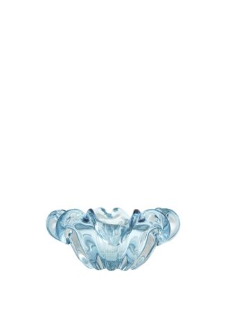 Nordal Kataja Mavi Geometrik Formlu Cam Dekoratif Kase Nordal Kataja Mavi Geometrik Formlu Cam Dekoratif Kase