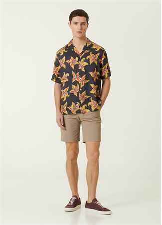 Allsaints Erkek Colbalt Bej Bermuda 28 UK