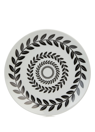 Mi Su Deco Zeytin Dalı 20 cm İnce Porselen Tatlı Tabağı Çok Renkli Mi Su Deco Zeytin Dalı 20 cm İnce Porselen Tatlı Tabağı Çok Renkli