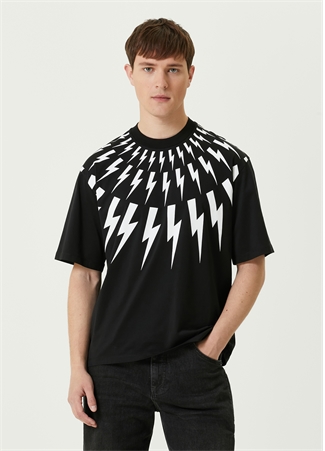 Neil Barrett Erkek Tshirt Siyah S Eu Neil Barrett Erkek Tshirt Siyah S Eu