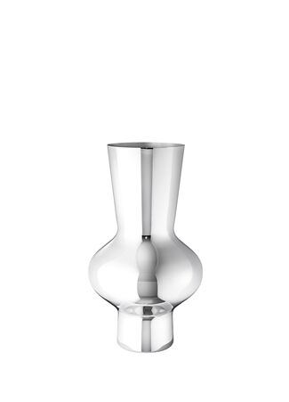 Georg Jensen Alfredo Large Çelik Vazo Gri