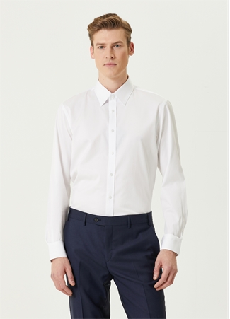 Beymen Collection Erkek Custom Fit Beyaz Gömlek 38 Eu Beymen Collection Erkek Custom Fit Beyaz Gömlek 38 Eu