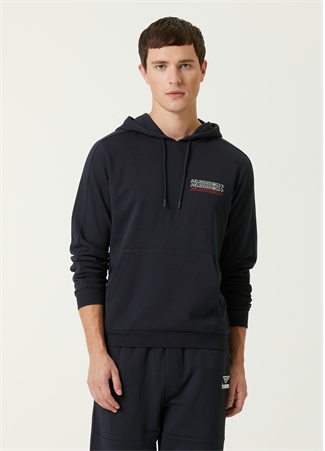 Hummel Hive Erkek Lacivert Kapüşonlu Sweatshirt S EU Hummel Hive Erkek Lacivert Kapüşonlu Sweatshirt S EU