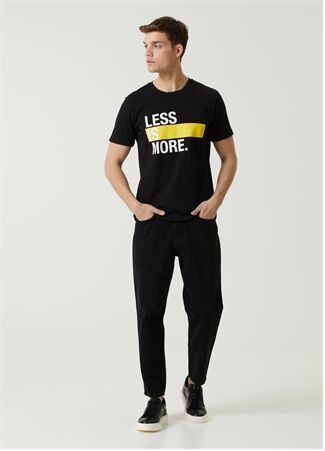 Beymen Club Erkek Havuç Fit Siyah Yüksek Bel Jean Pantolon 36