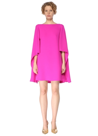 Valentino Kadın Şeftali Mini İpek Elbise Pembe 40 IT Valentino Kadın Şeftali Mini İpek Elbise Pembe 40 IT