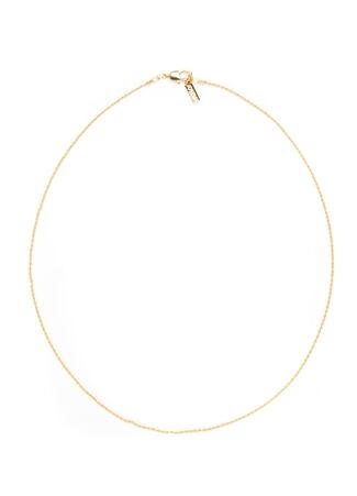 Academia Kadın Gold Burgu Zincirli Kolye Altın Rengi EU