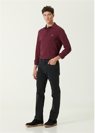 Canali Erkek Antrasit Jean Pantolon Gri 50 IT Canali Erkek Antrasit Jean Pantolon Gri 50 IT