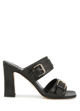 Beymen Collection Kadın Siyah Kemer Bantlı Deri Terlik 35 Beymen Collection Kadın Siyah Kemer Bantlı Deri Terlik 35