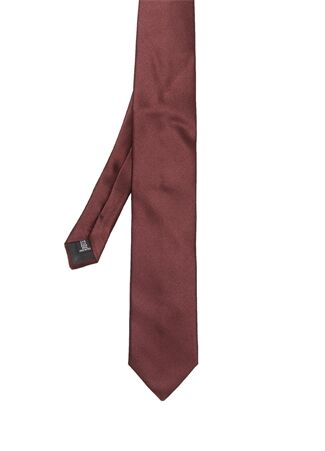 Pal Zileri Erkek Bordo İpek Kravat Eu