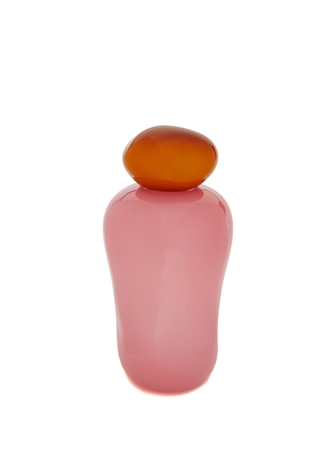 Helle Mardahl Bon Mega Kahverengi Pembe Cam Obje Helle Mardahl Bon Mega Kahverengi Pembe Cam Obje