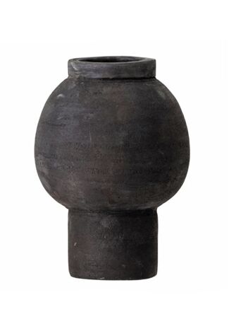 Bloomingville Mindi Siyah Seramik Vazo