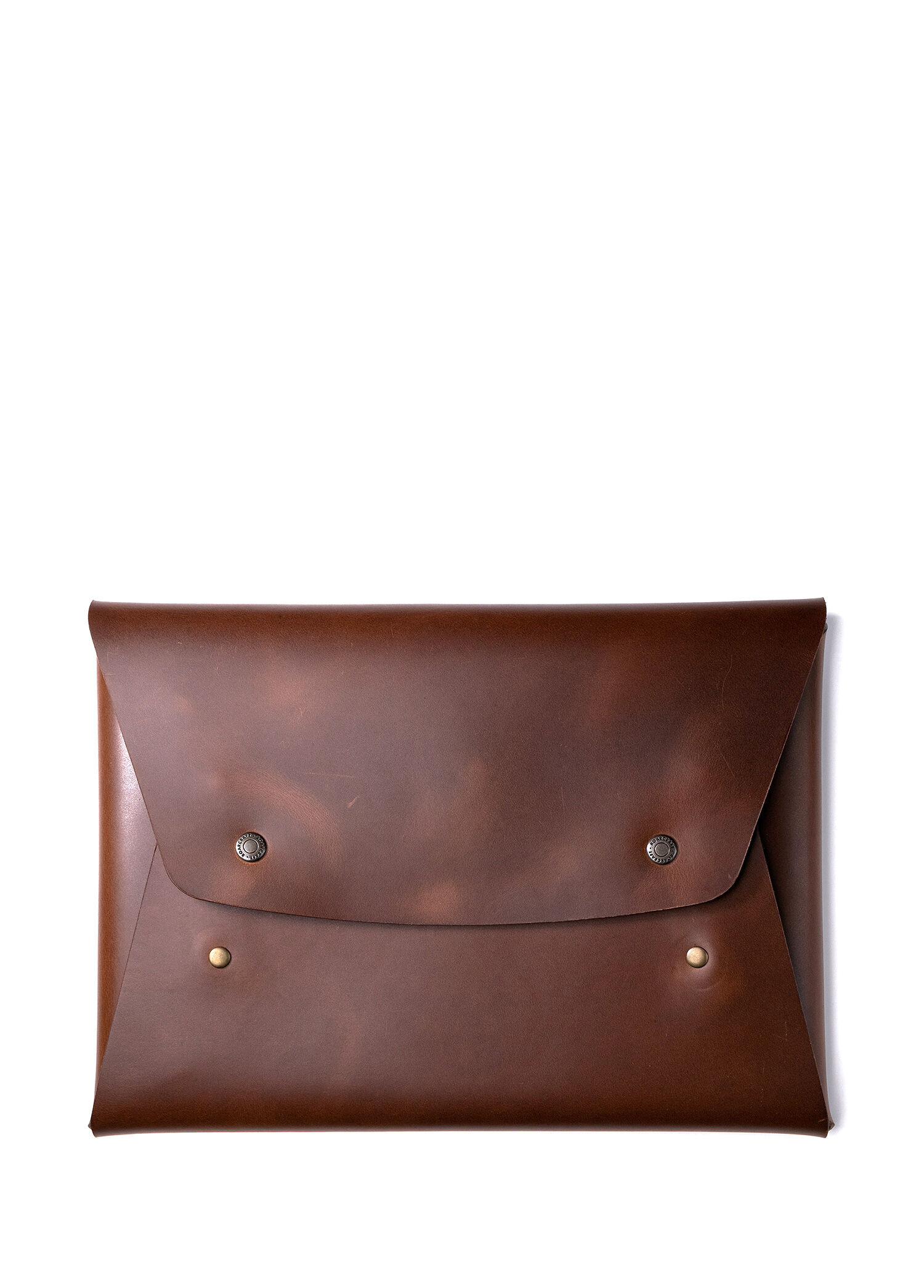 Roarcraft - Antik Kahve MacBook Pro 14" Deri Kılıf Çanta - Antik Kahve