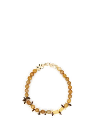 Beymen Club Kadın Kuvars Taşlı Kolye Bej EU Beymen Club Kadın Kuvars Taşlı Kolye Bej EU