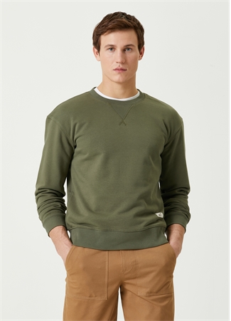 By The Oak Erkek Yeşil Logolu Sweatshirt S EU By The Oak Erkek Yeşil Logolu Sweatshirt S EU