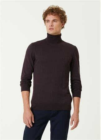 Beymen Club Erkek Bordo Balıkçı Yaka Kazak S