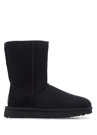 Ugg Kadın Classic Short II Deri Bot Siyah 36 EU Ugg Kadın Classic Short II Deri Bot Siyah 36 EU
