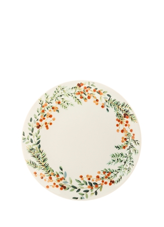 Mi Su Deco X Beymen Celebration Yılbaşı Figürlü 20 cm Porselen Tabak Çok Renkli Mi Su Deco X Beymen Celebration Yılbaşı Figürlü 20 cm Porselen Tabak Çok Renkli