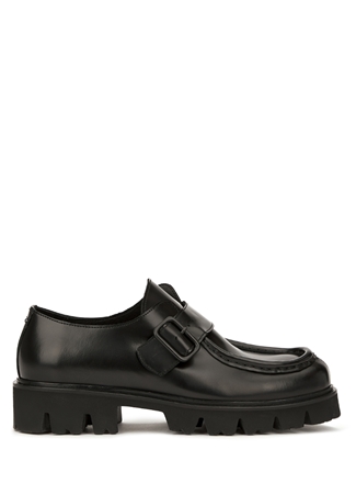 Beymen Club Kadın Siyah Kemer Detaylı Deri Loafer 36 Beymen Club Kadın Siyah Kemer Detaylı Deri Loafer 36