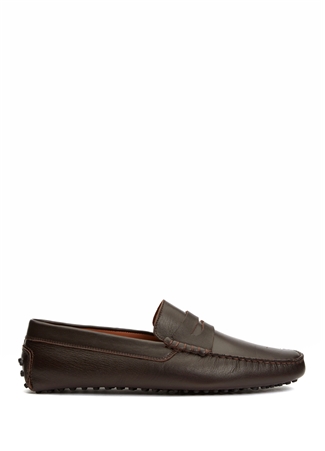 Beymen Club Erkek Kahverengi Bant Detaylı Deri Loafer 40 Beymen Club Erkek Kahverengi Bant Detaylı Deri Loafer 40