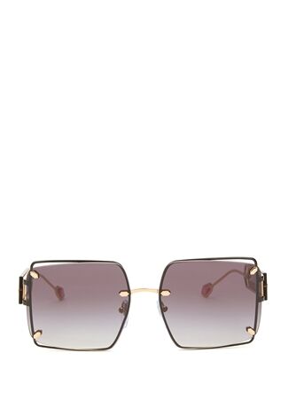 Bvlgari Kadın Siyah Gold Güneş Gözlüğü 59 EU