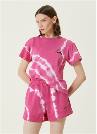 Forte Dei Marmi Couture Kadın Şeftali Bisiklet Yaka Batik Desenli T-shirt Pembe Xs Eu Forte Dei Marmi Couture Kadın Şeftali Bisiklet Yaka Batik Desenli T-shirt Pembe Xs Eu