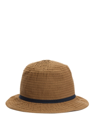 Grevi Erkek Kahverengi Şerit Detaylı Şapka S Eu Grevi Erkek Kahverengi Şerit Detaylı Şapka S Eu