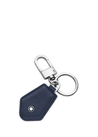 Montblanc Erkek Lacivert Logo Detaylı Deri Anahtarlık EU Montblanc Erkek Lacivert Logo Detaylı Deri Anahtarlık EU