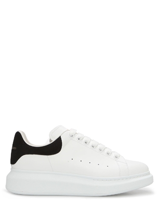 Alexander McQueen Kadın Oversize Beyaz Deri Sneaker 35.5 EU