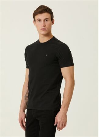 Allsaints Erkek 3lü Logo Detaylı T-shirt Seti Siyah S EU