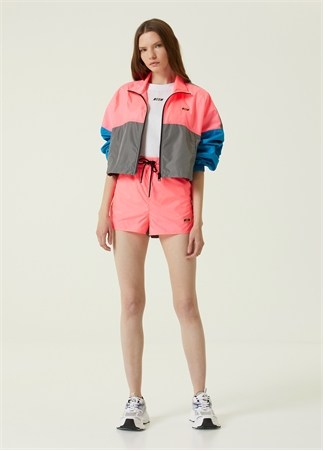 Msgm Kadın Dik Yaka Colorblock Mont Pembe S EU Msgm Kadın Dik Yaka Colorblock Mont Pembe S EU